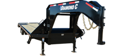Fleetneck FMAX216 Gooseneck Trailer - Diamond C Trailers