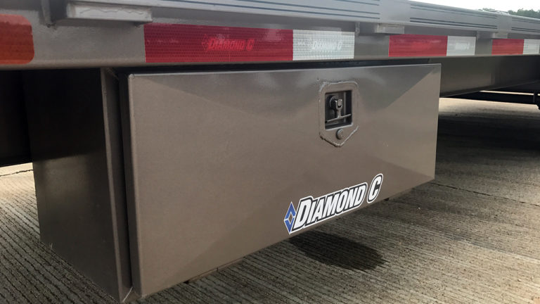 Equipment Trailer Storage - Storage - Diamond C Trailers