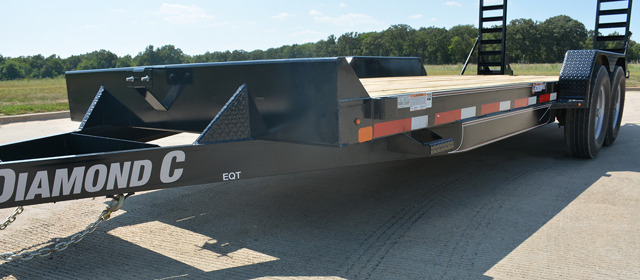 Model LPX: Low Profile Equipment Trailer - Diamond C Trailers