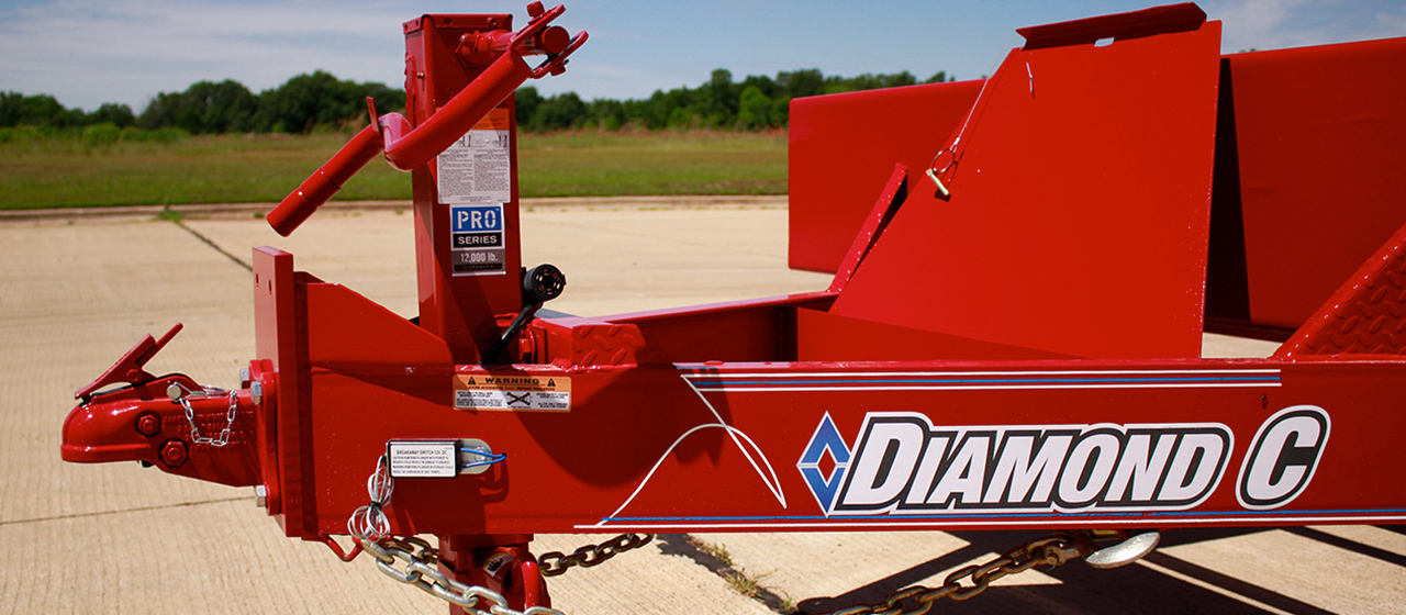 Equipment Trailer Storage - Storage - Diamond C Trailers