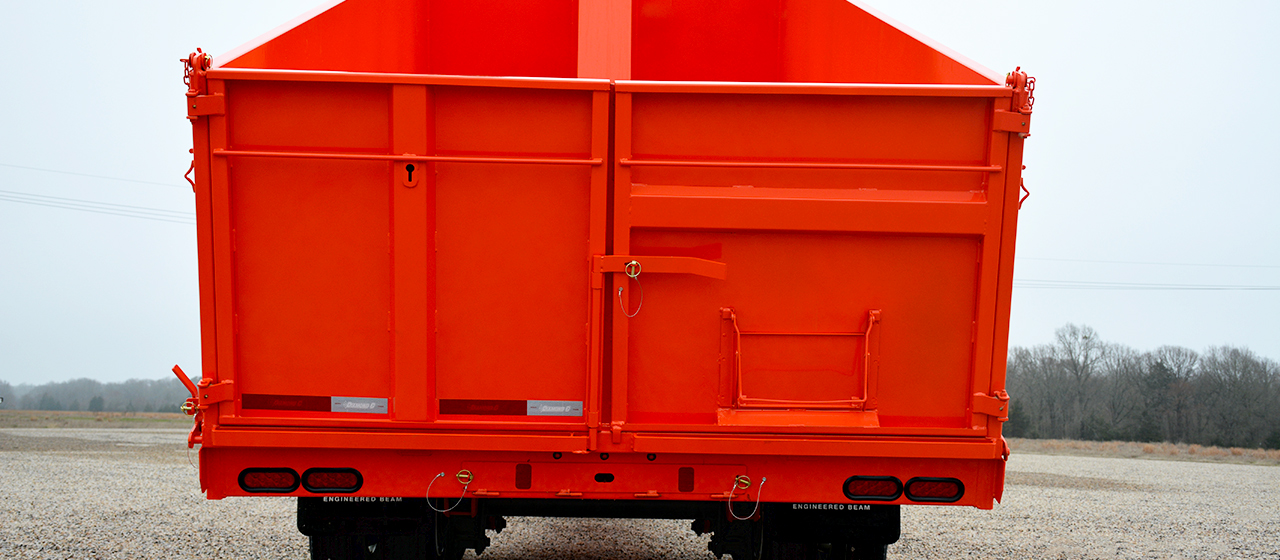 Model WDT: Gooseneck Dump Trailer - Diamond C Trailers