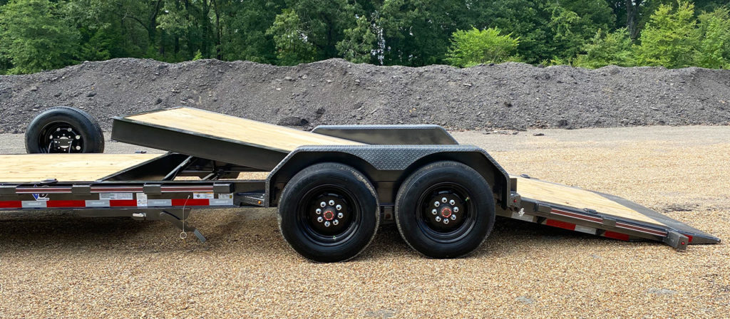 Tilt Trailer Hydraulic Dampening System - Diamond C Trailers