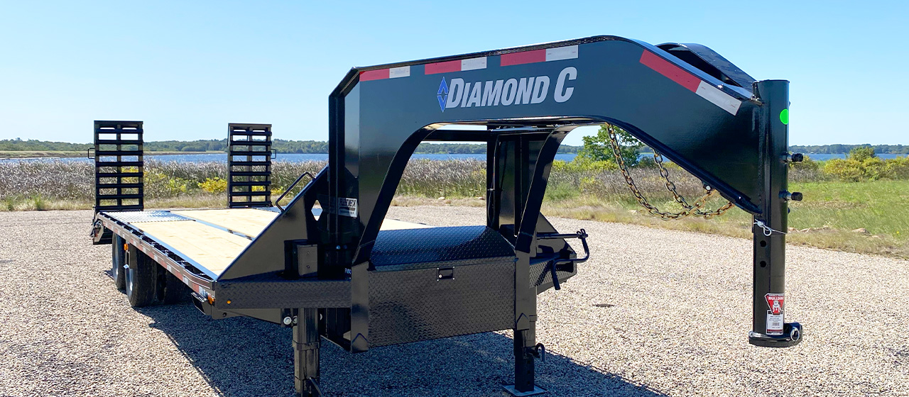 XDR Extreme Duty Knee Ramps - Loading Options - Diamond C Trailers
