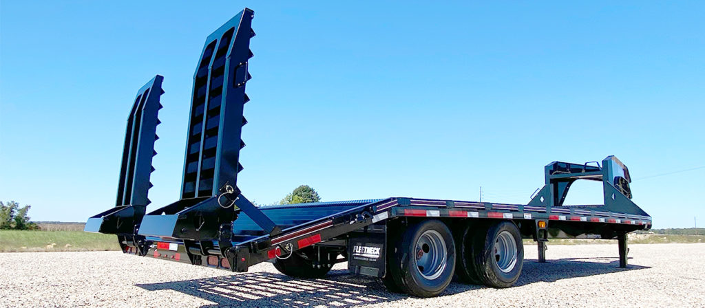 XDR Extreme Duty Knee Ramps - Loading Options - Diamond C Trailers