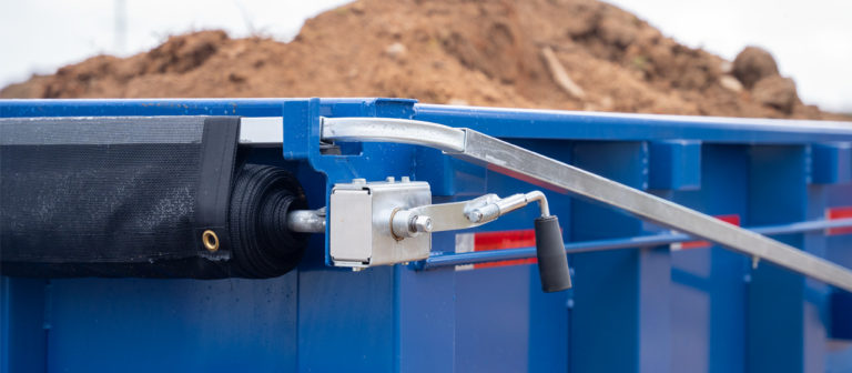 Long-Arm, Easy-Roll Tarp System - Accessories - Diamond C Trailers