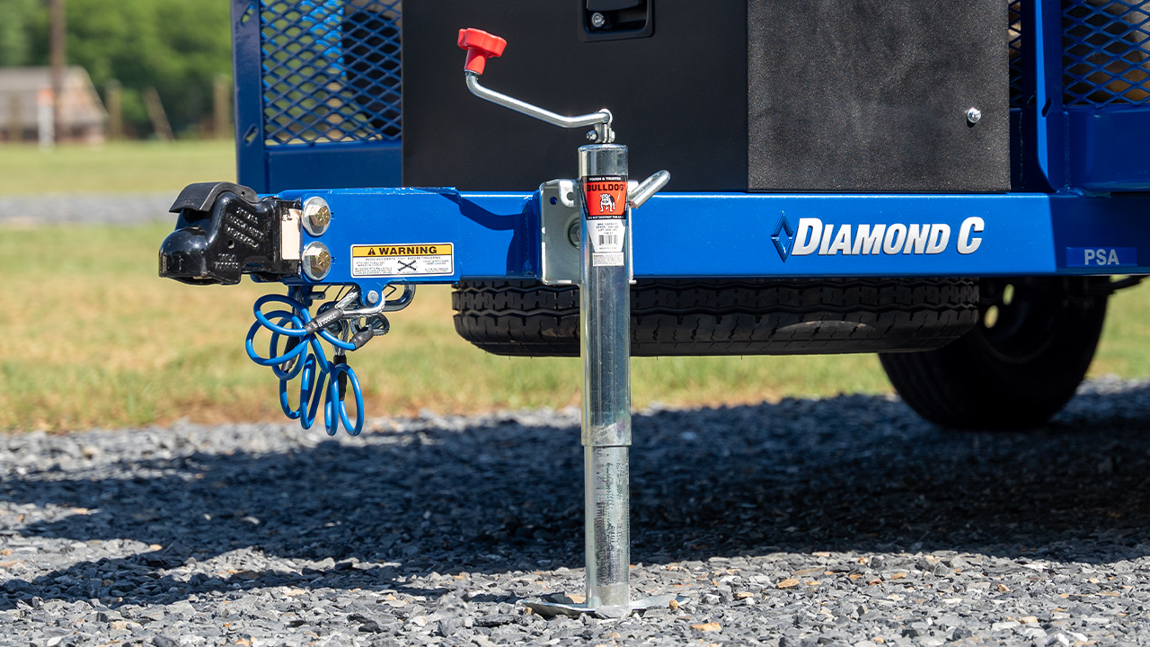 Model PSA | Single Axle Utility Trailer - Diamond C Trailers